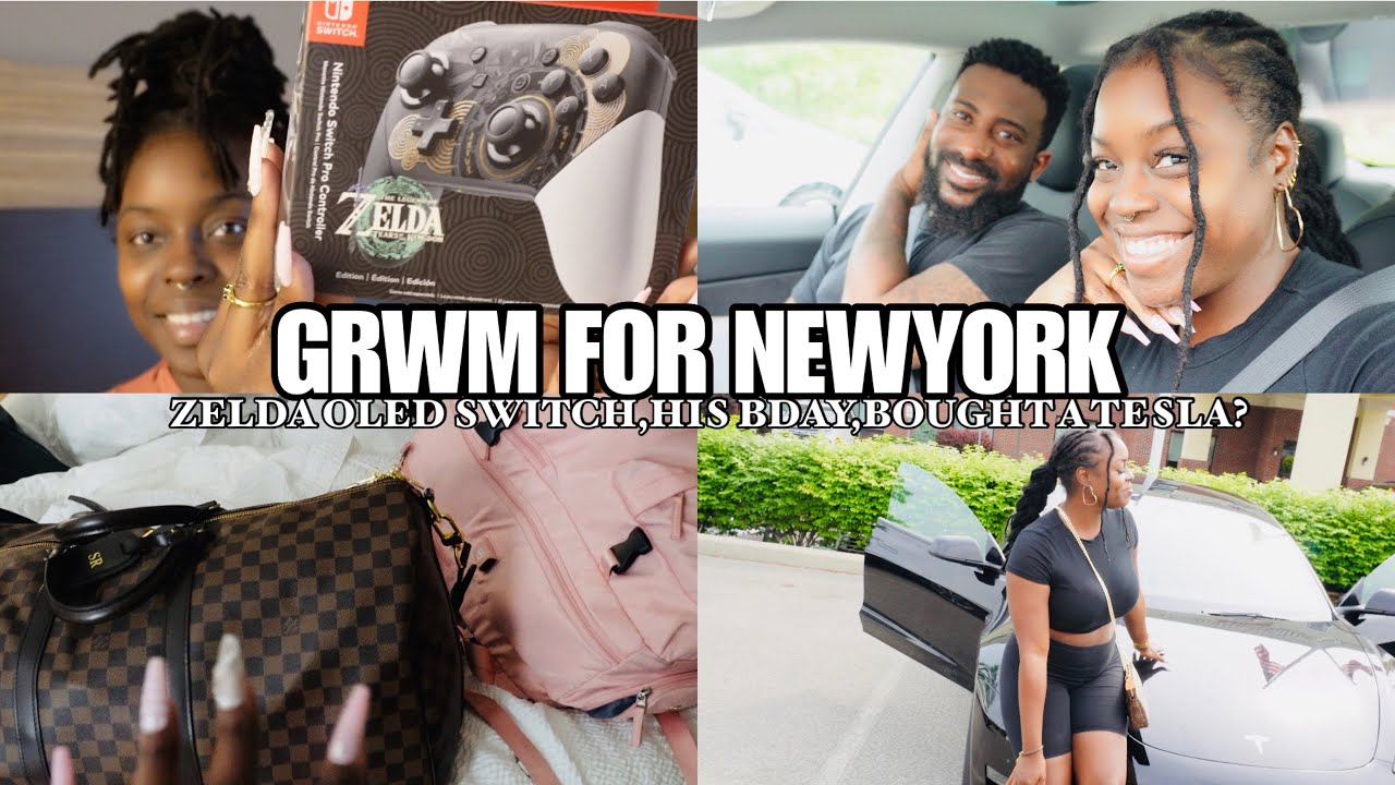 30 FOR 30 EP.8 GRWM FOR NYC|HIS BDAY| ZELDA LIMITED EDITION SWITCH ...