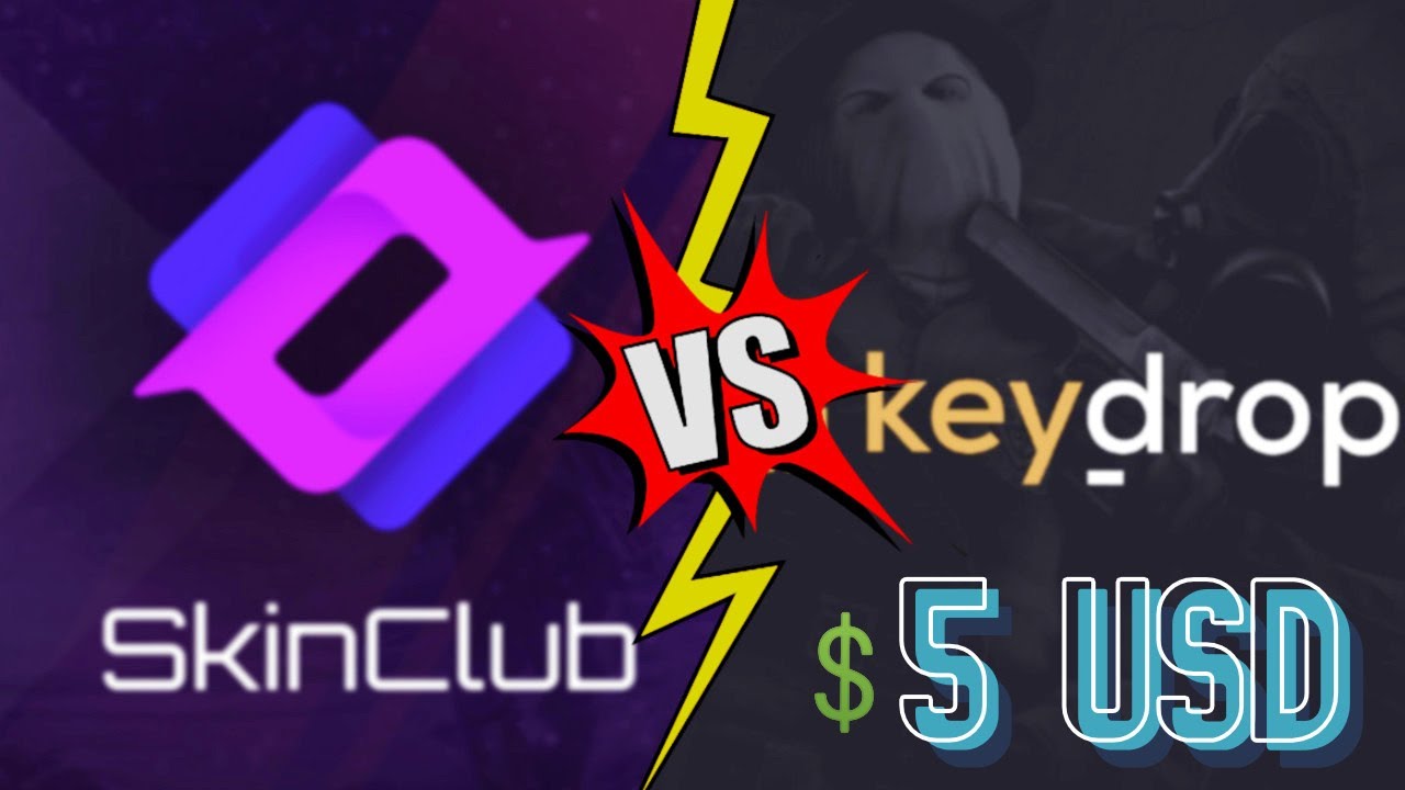 SKIN CLUB vs KEY DROP que logramos con 5 dolares en estas paginas ...