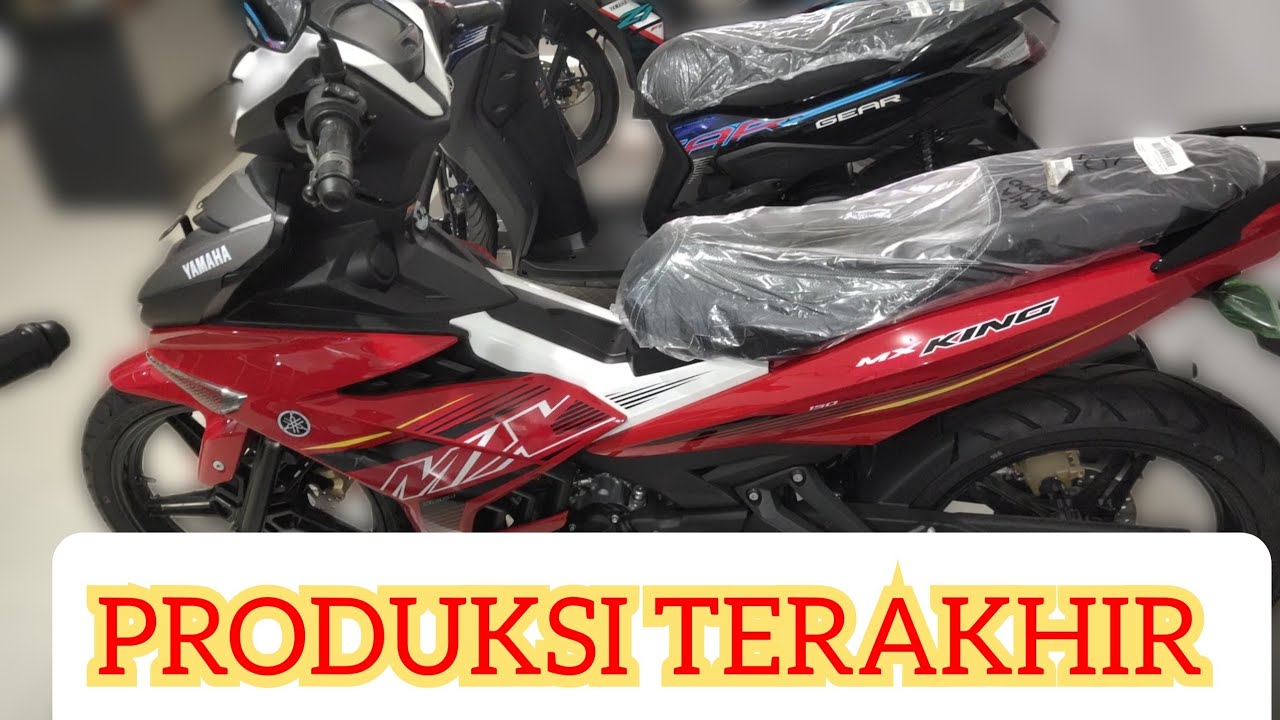 MX KING MERAH 2023 WARNA TERAKHIR DIPRODUKSI || MOTOR BEBEK SPORT ...