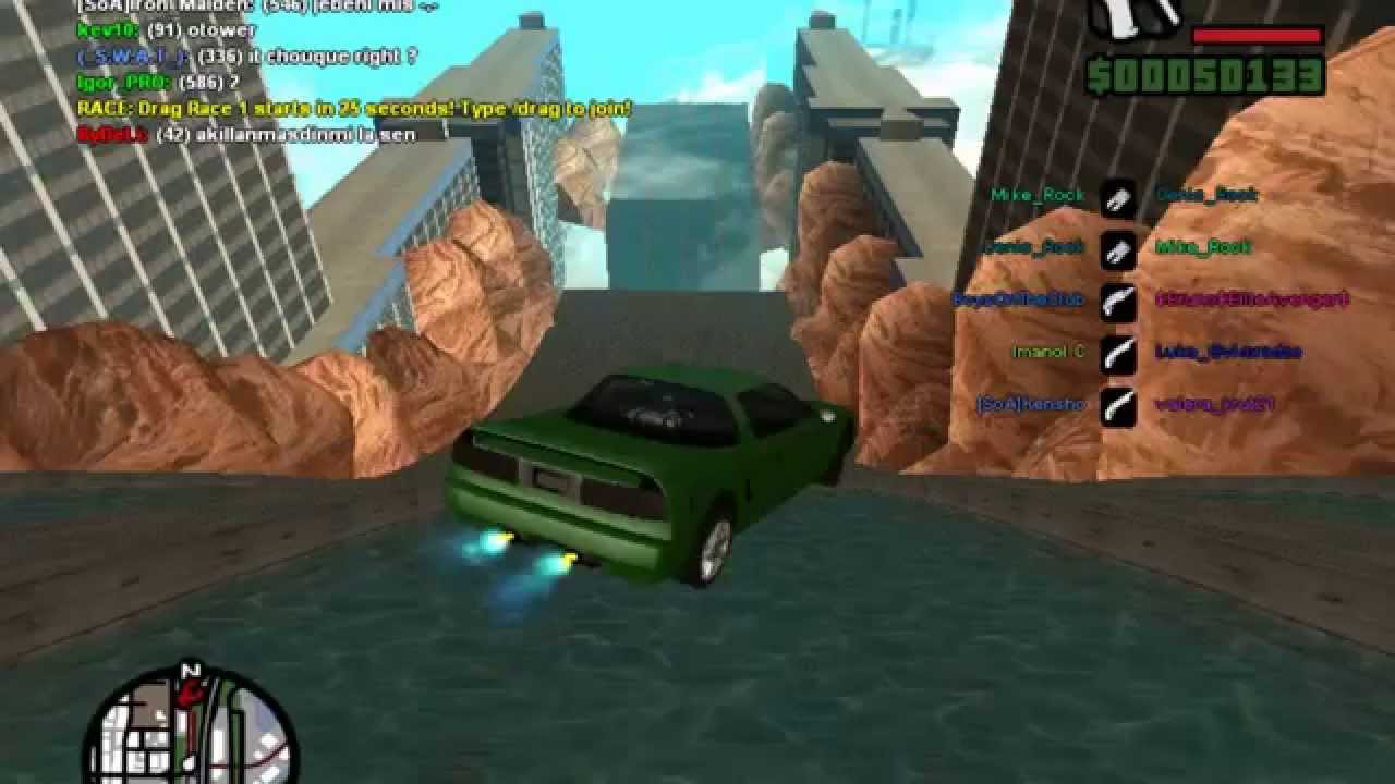 GTA Samp (Gameplay) Para pc - YouTube