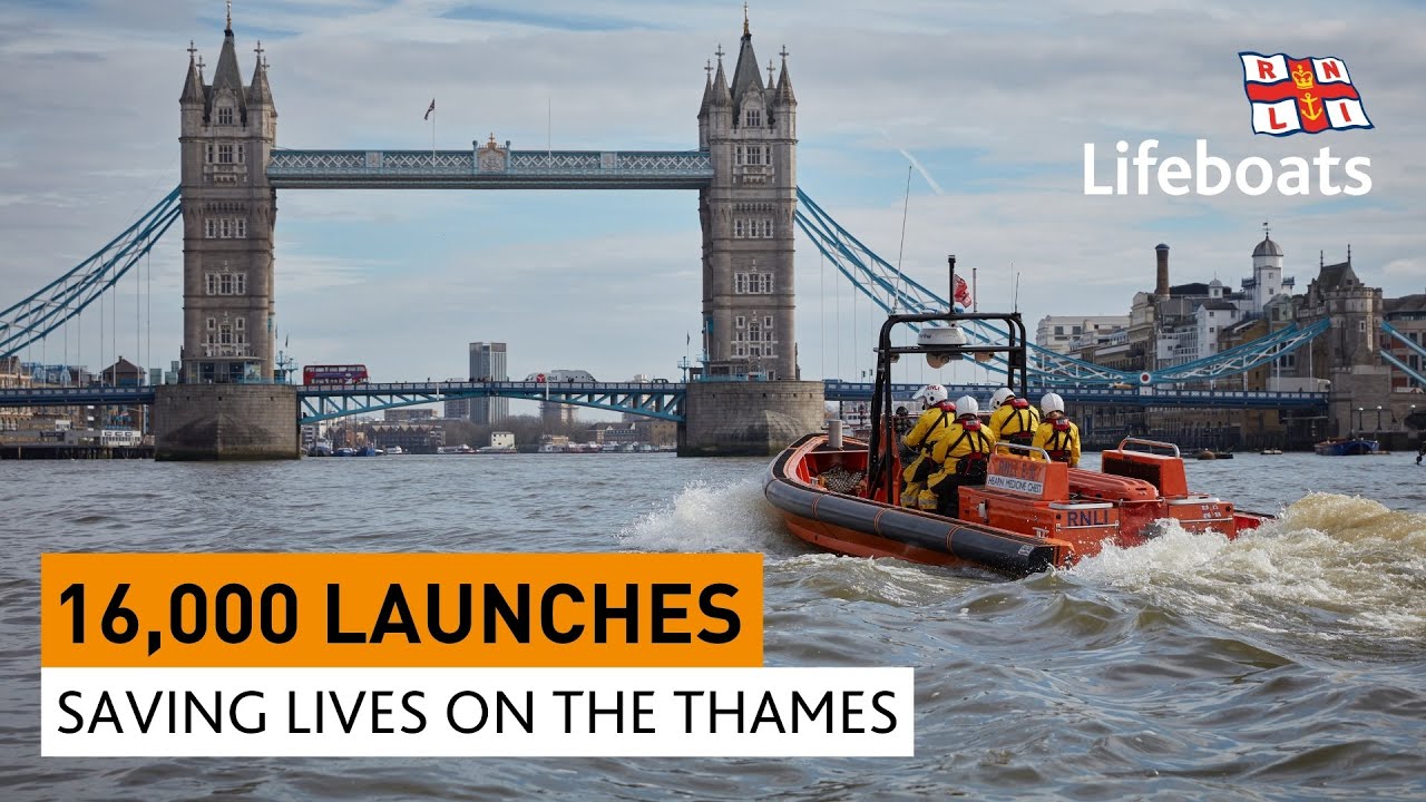 20 Years of RNLI Lifeboats on the Thames in #London - YouTube