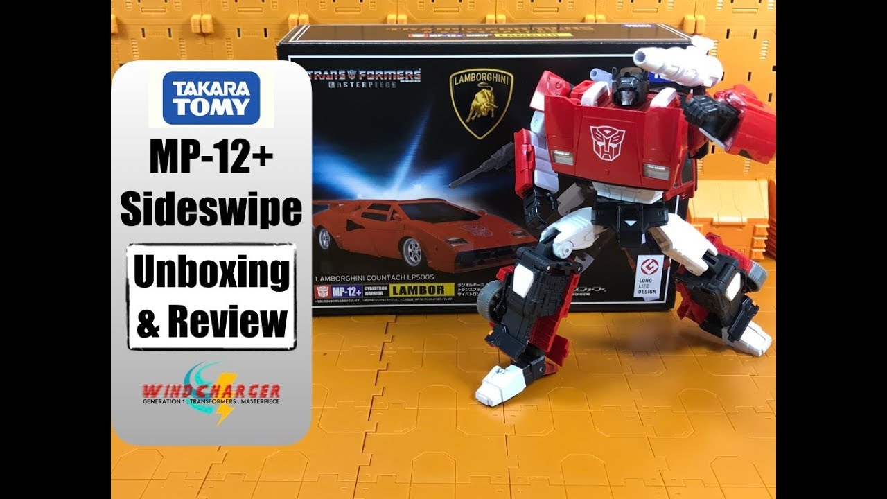 Transformers Masterpiece Review: Takara Tomy MP 12+ Anime Sideswipe ...