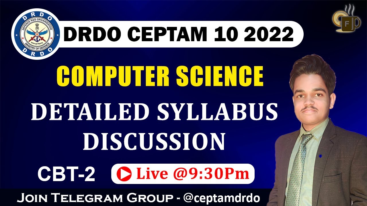 DRDO CEPTAM 10 | Computer Science | Detailed Syllabus Discussion | CBT ...