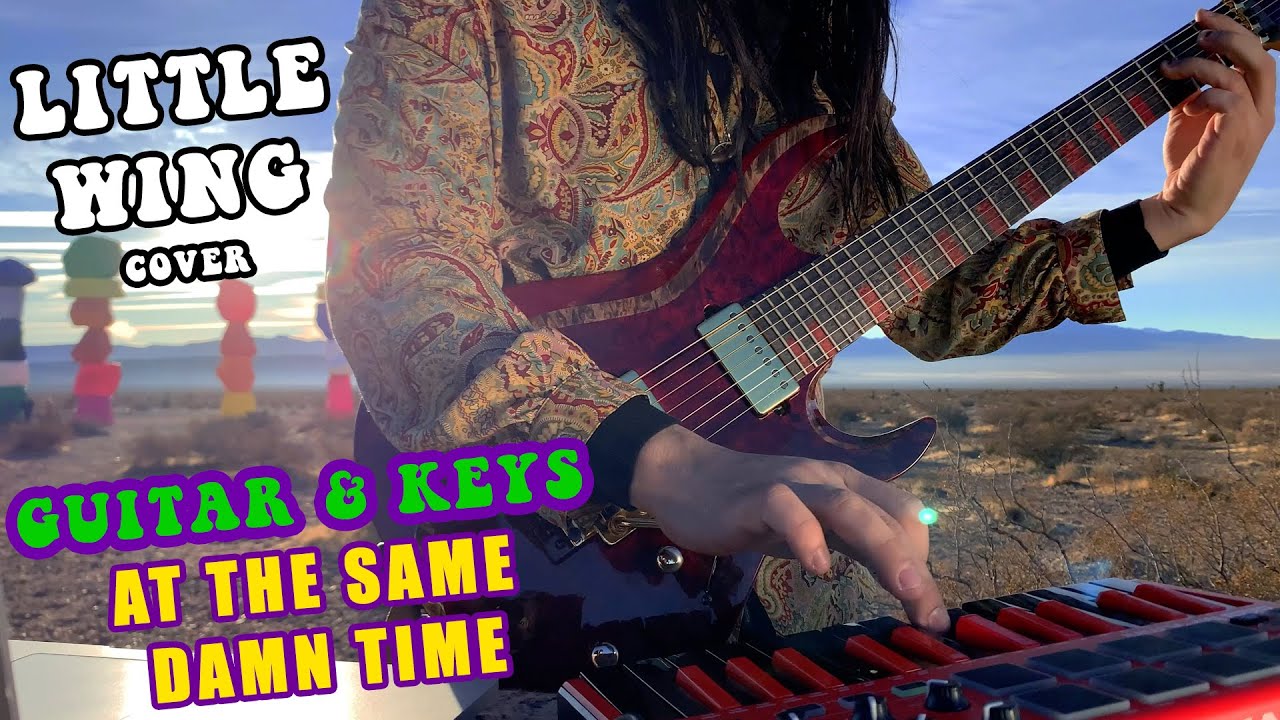 "Little Wing" (Jimi Hendrix Cover) on Guitar and Keys by Gabriel ...