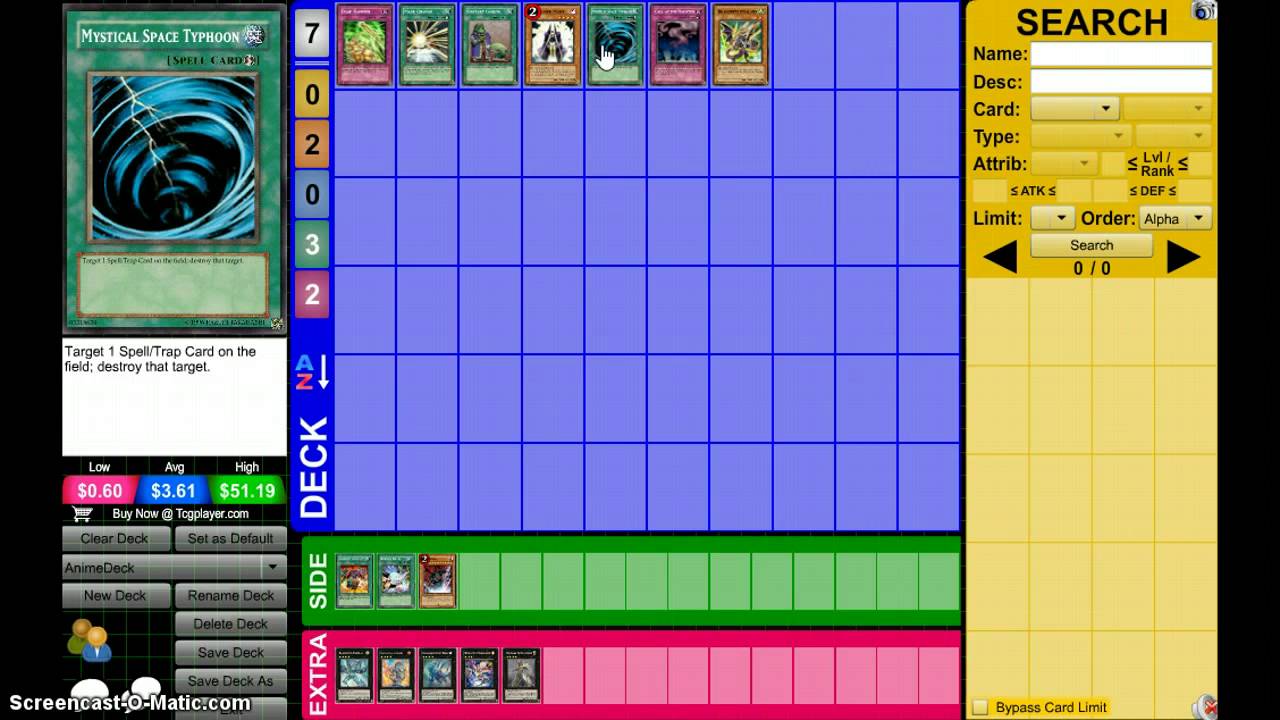 How to make a Yu-Gi-Oh! Character deck - YouTube
