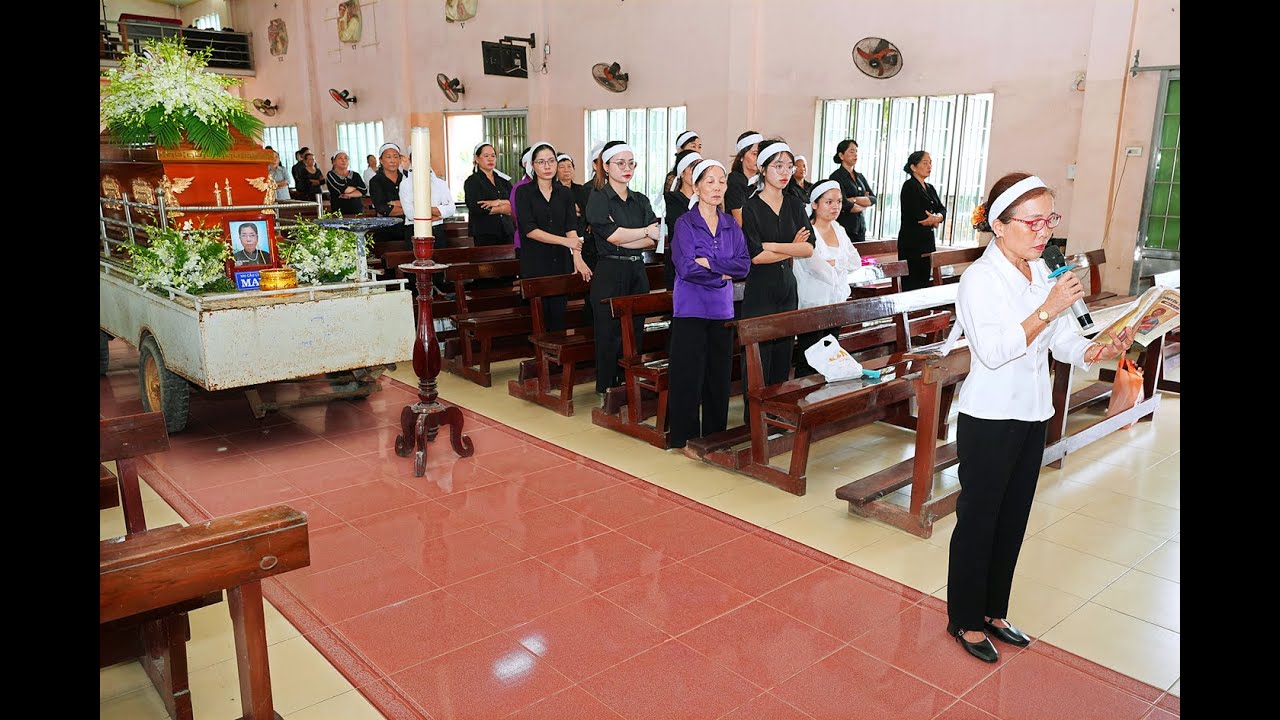 LỄ TANG BÀ MARIA BÙI THỊ KÍNH kênh C2 Thạnh Lợi - Vĩnh Thạnh - Cần Thơ ...