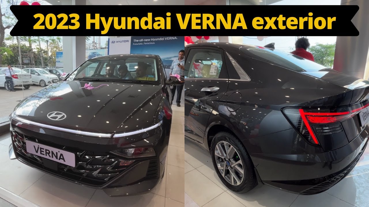 Sleek and Stylish: A Close Look at the Hyundai Verna's Exterior review ...
