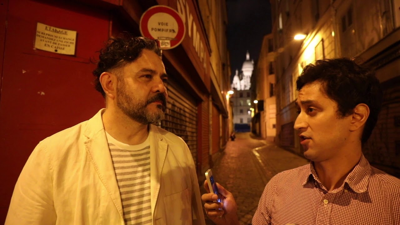 Quique Rangel de Café Tacvba | Entrevista en París - YouTube