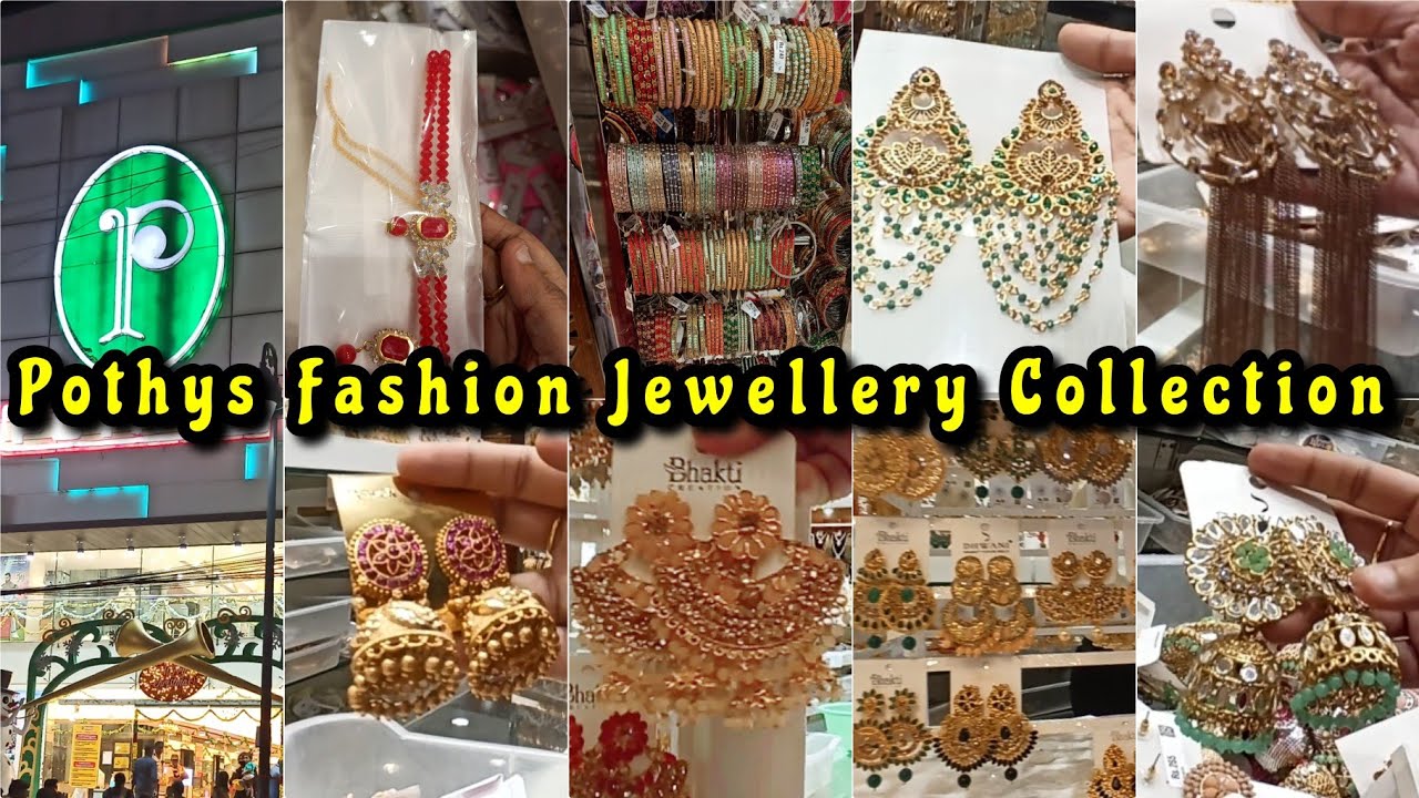 Pothys Fashion jewellery collection |Trending jhumkas collection🤩 ...