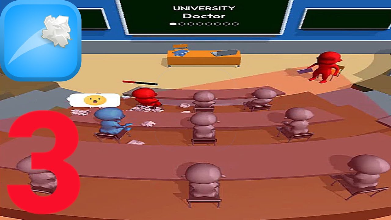 Classroom Battle - Video game walkthroughs - Part 3 - YouTube