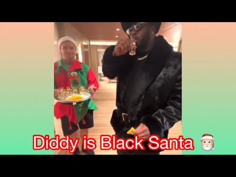 Diddy says he’s the Black Santa Claus this year 🎅🏻 - YouTube