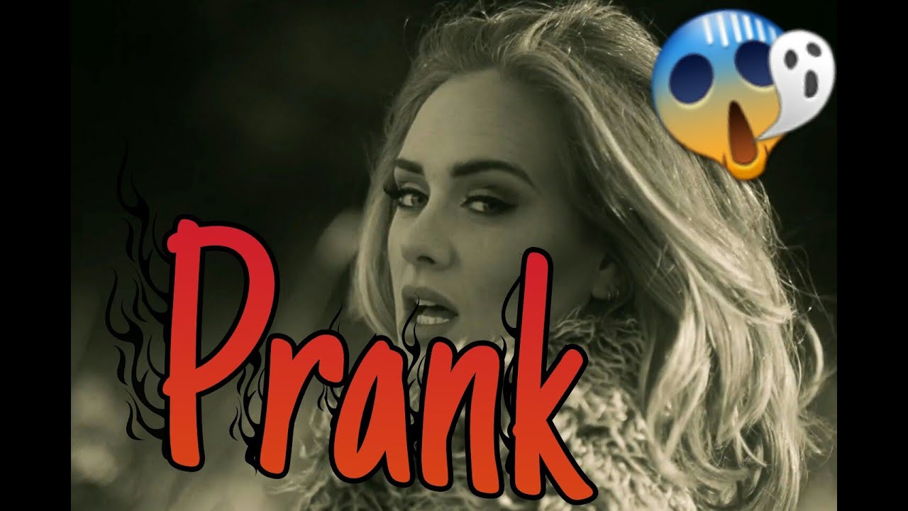 ADELE PRANK ON WHATSAPP!! Lyrics Prank on friend! - YouTube