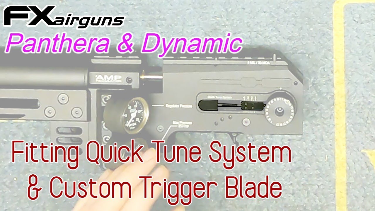 How to Install The Quick Tune System & Custom Trigger Blade For FX ...