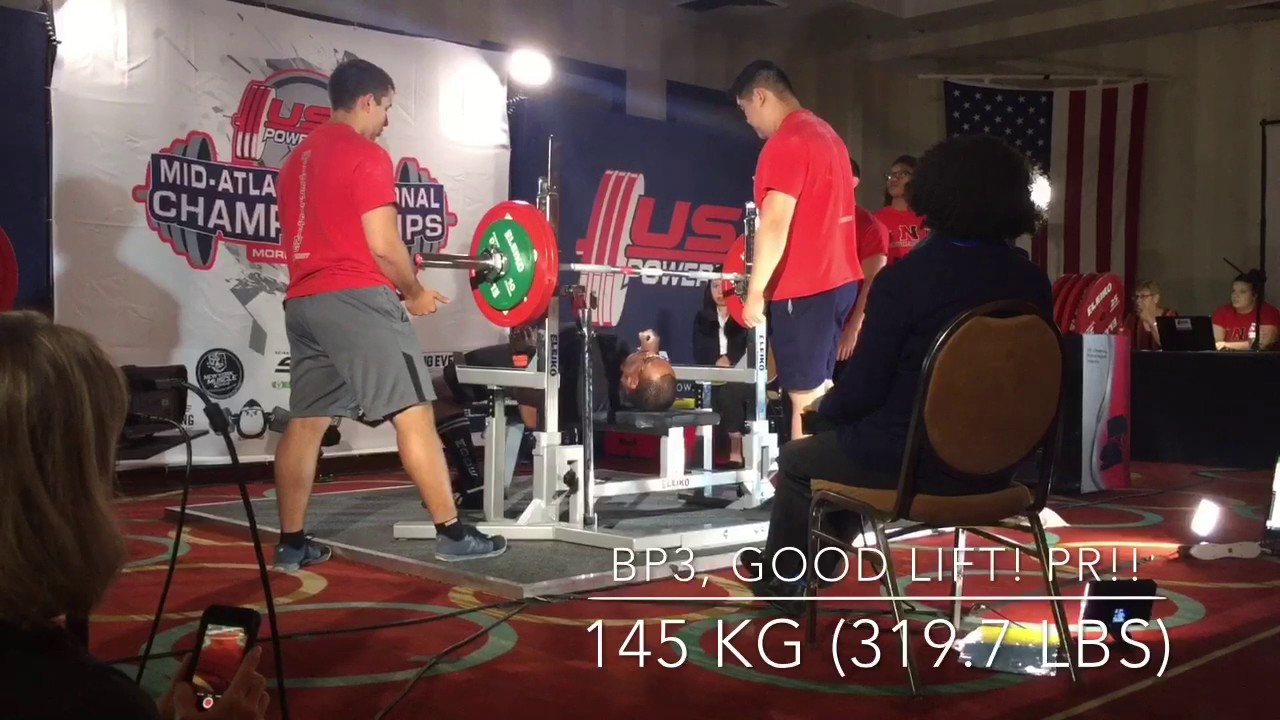 40 & Over - Masters Powerlifting - 1400 Total at 2017 USAPL Mid ...