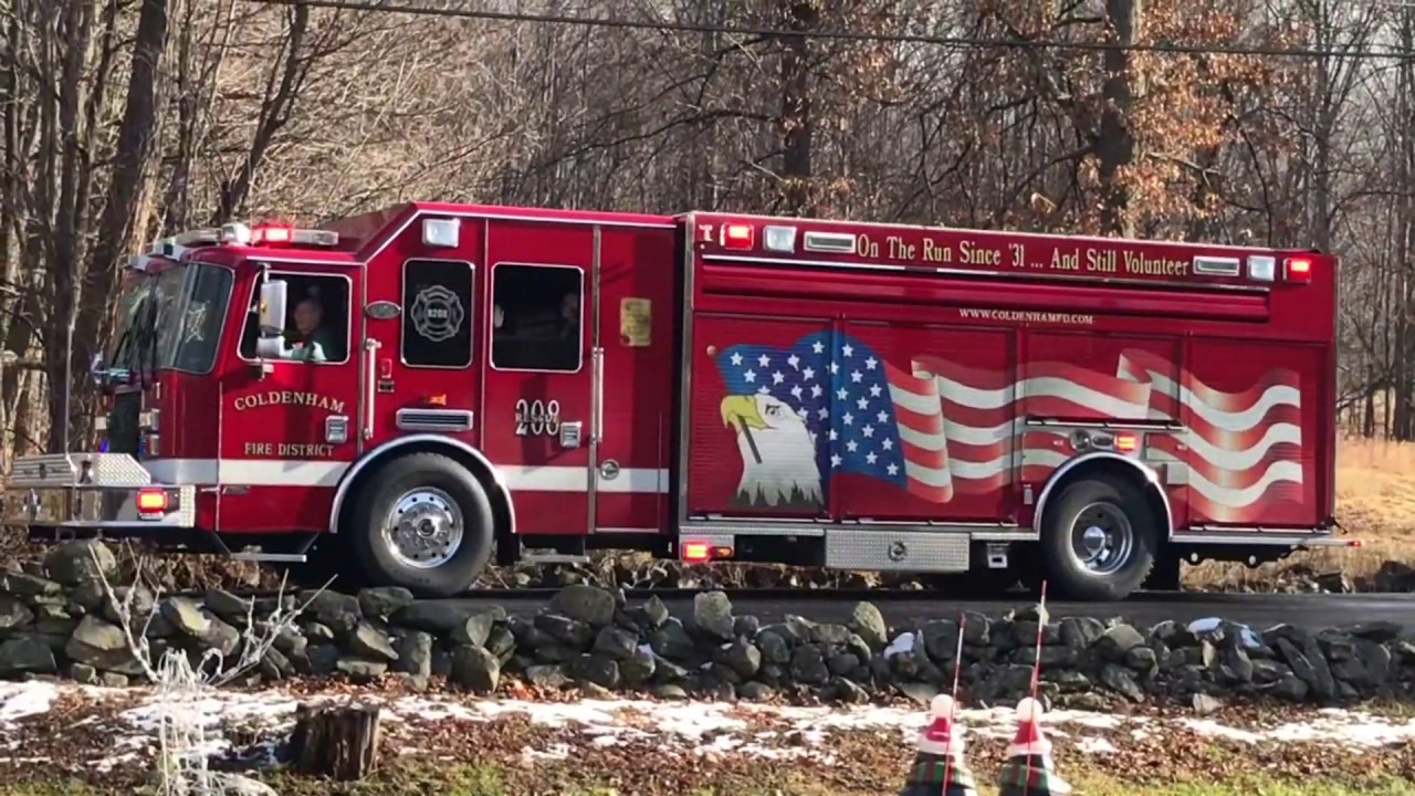 Coldenham Fire Department Santa run 2018 - Christmas On Colden Hill ...