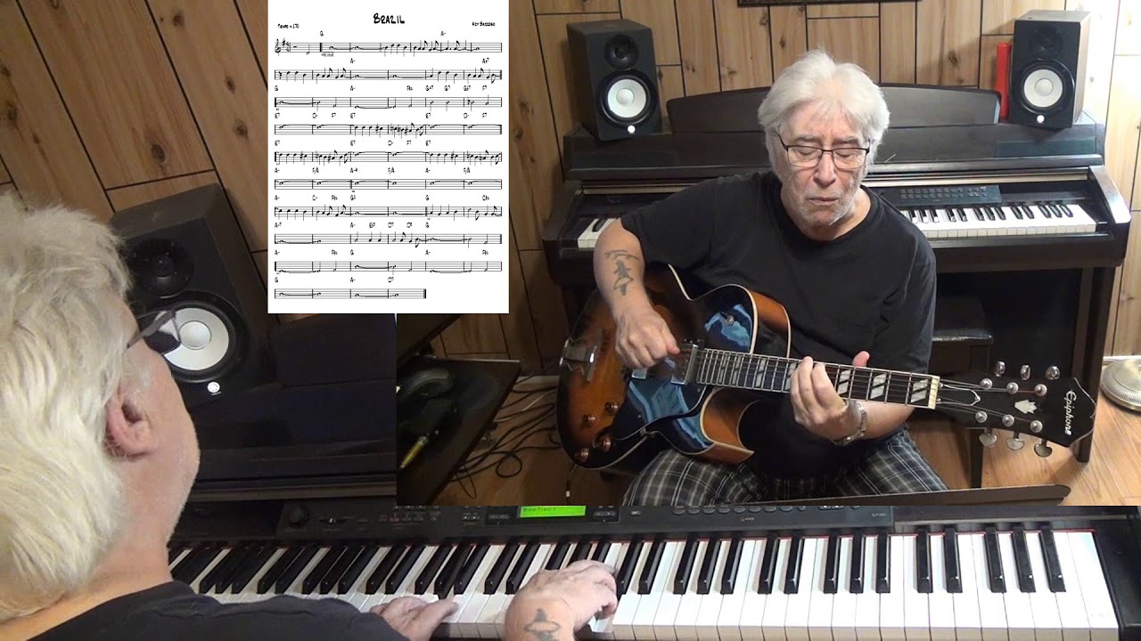 Aquarela do Brasil - Latin guitar & piano cover ( Ary Barroso ) - YouTube
