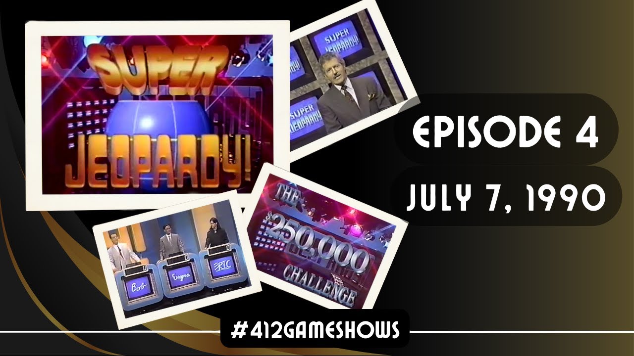Super Jeopardy - July 7, 1990 - YouTube