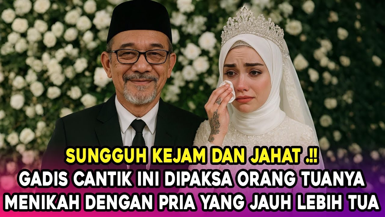 KISAH GADIS CANTIK NIKAHI AKI AKI TUA DEMIA MEMBAYAR UTANG KELUARGA SAAT MALAM PERTAMA BIKIN ...