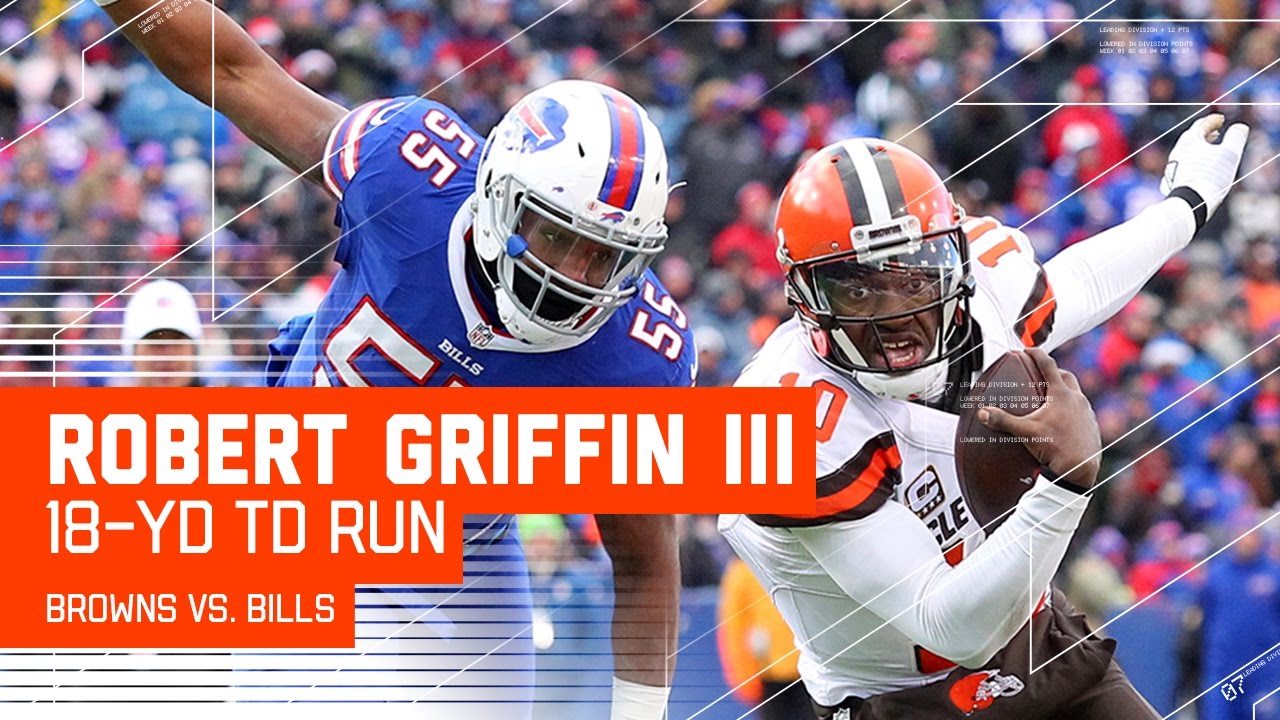 RGIII Scrambles & Dives for a Huge TD! | Browns vs. Bills | NFL Week 15 ...
