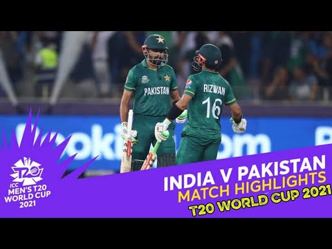 ICC T20 World Cup 2021 | Pakistan vs India Full Match Highlights | T20 World Cup 2021 Highlights 
