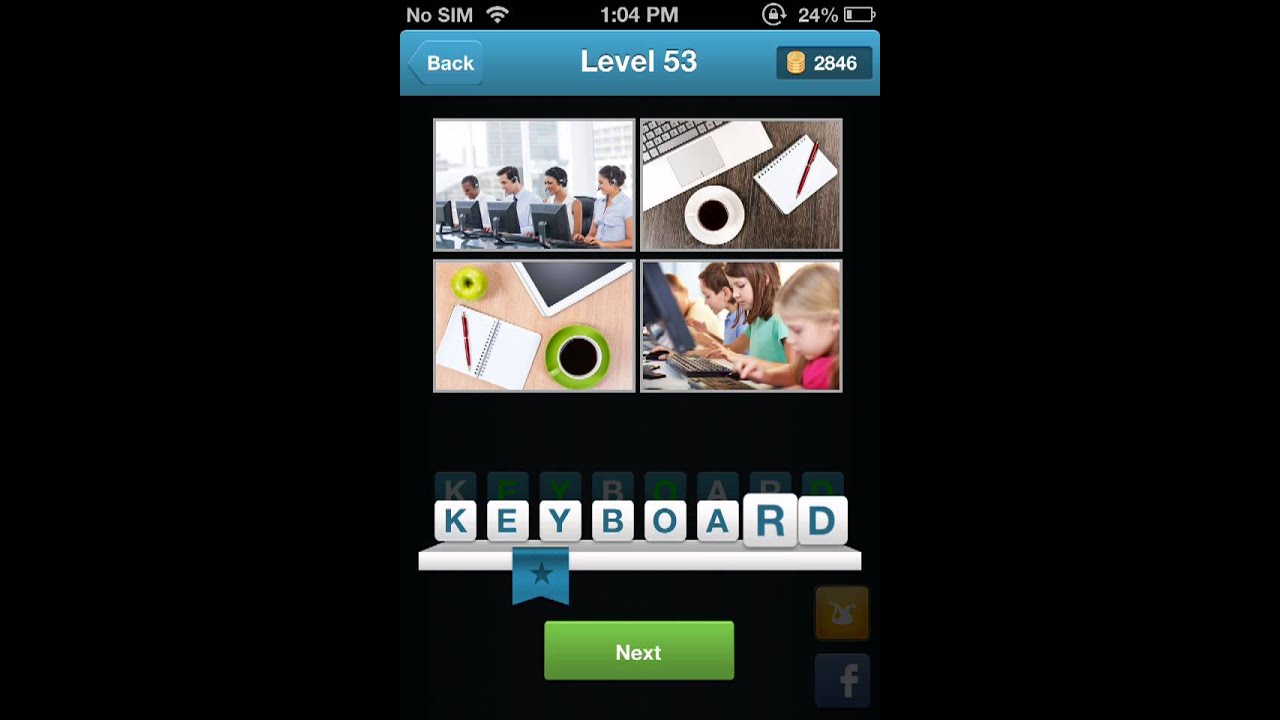 Pics Quiz - guess the word! Level 53 Answer - YouTube