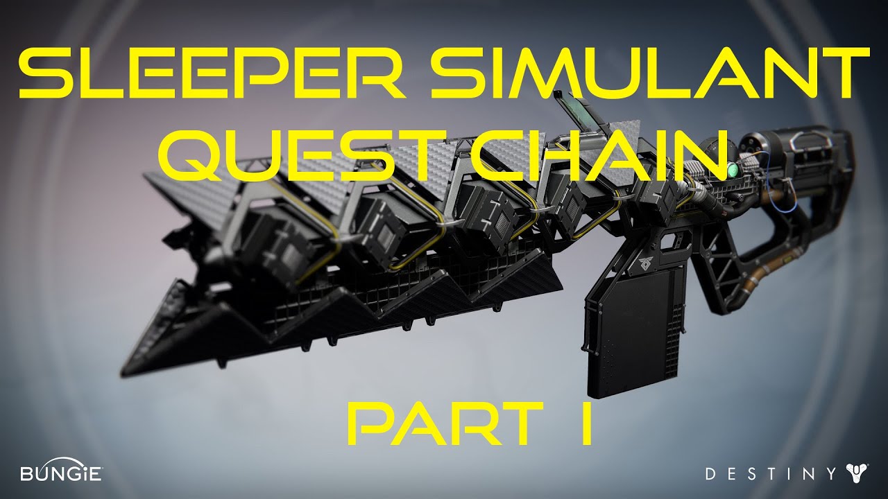 Sleeper Simulant Quest, part 1! Destiny - YouTube