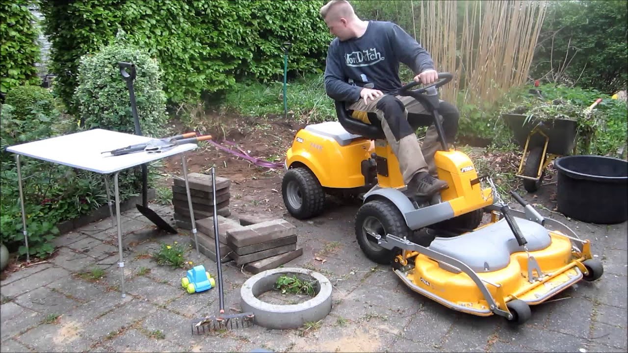 Stiga Compact 16 4WD - YouTube
