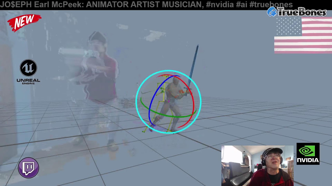 Truebones 2.0, A.I. Custom Mocap Animations created with NVIDIA # ...