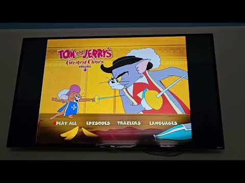 Tom and Jerry's Greatest Chases Volume 3 DVD Menu Walkthrough