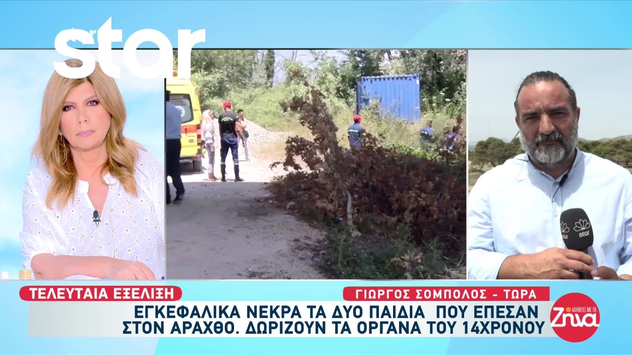 Άρτα: Εγκεφαλικά νεκρά τα δύο παιδία που έπεσαν στο ποτάμι - YouTube