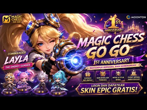 LIVE ! MCGG  Commander Layla 🚀 #012 #magicchessgogo  #gameplay #COMMANDER
