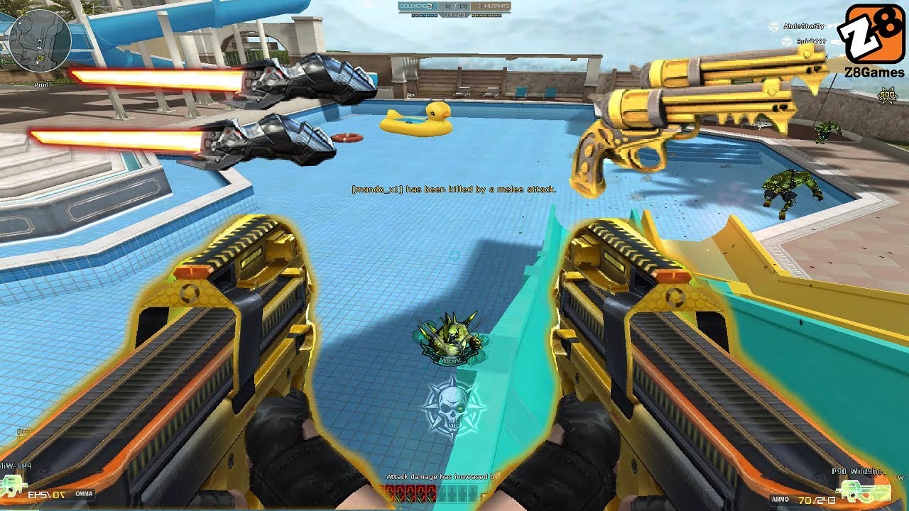 Crossfire NA 2.0 : P90 Wildshot - Dual Laser Dagger - Hero Mode X ...