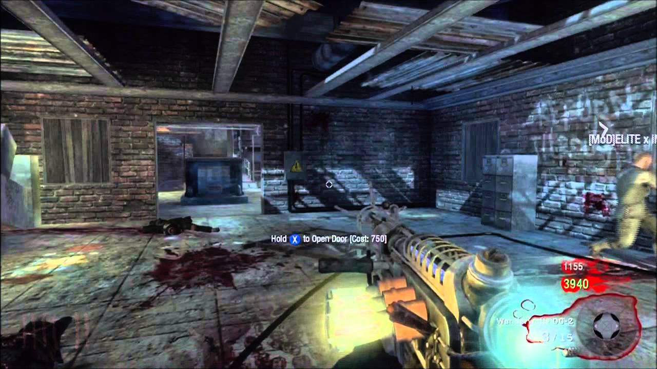 Black Ops 1 | Zombies | Glitch | Der Riese | Moon - YouTube