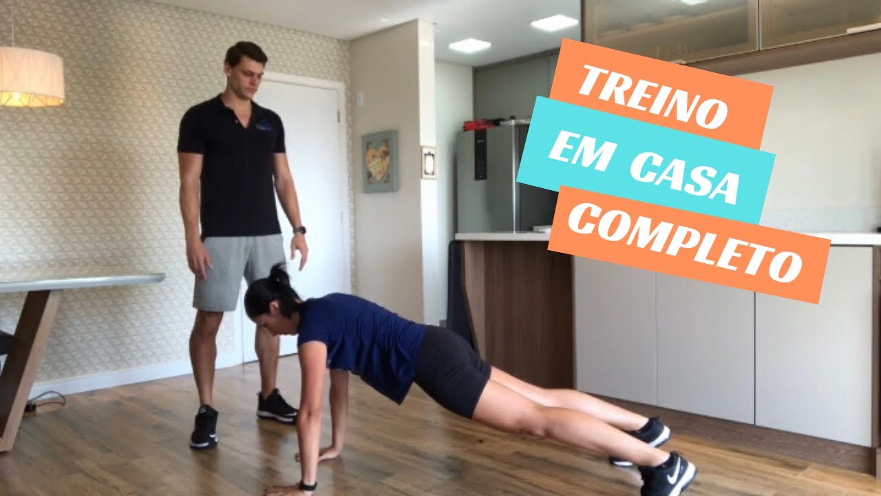 Treino completo em casa - aula 1 - YouTube