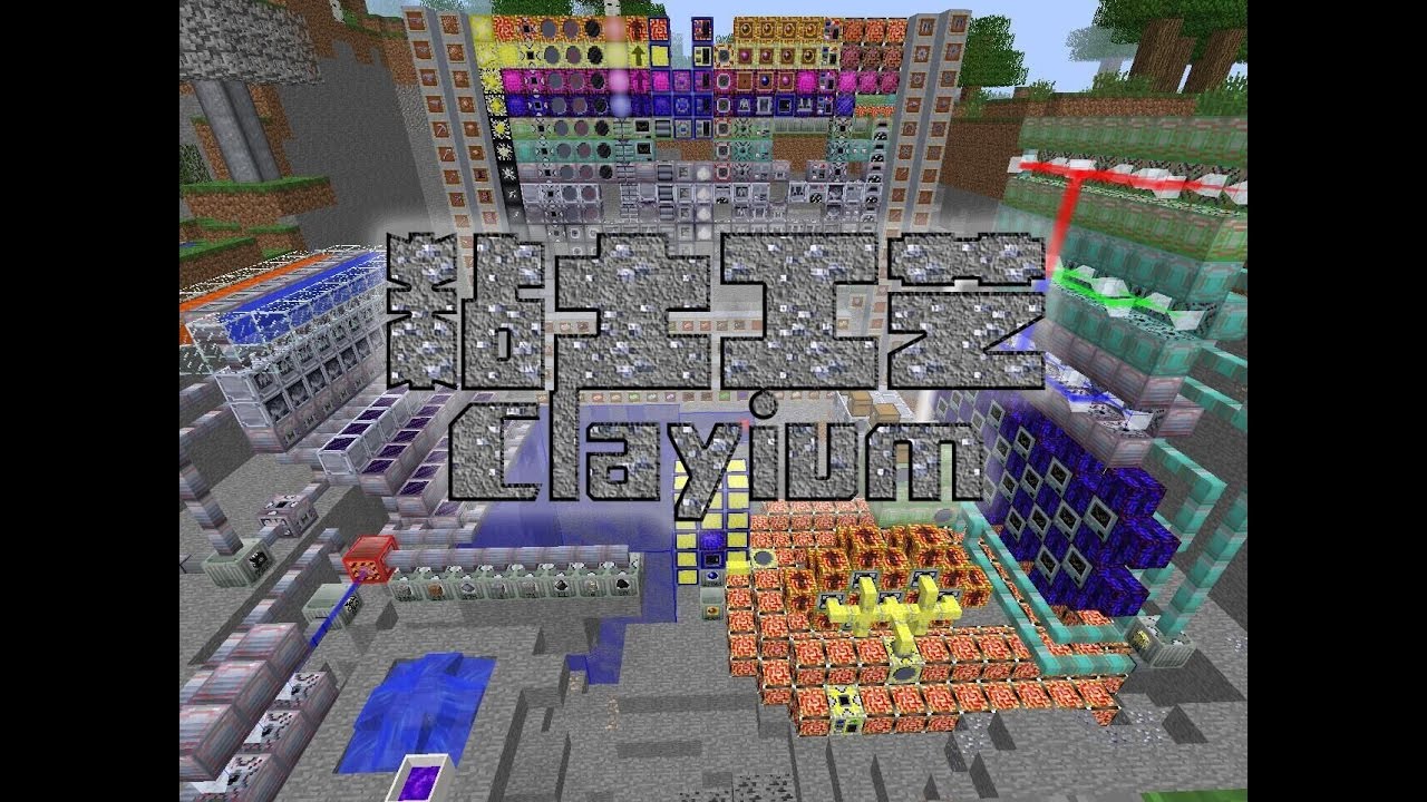 【Clayium】粘土工艺教程 - #01 矿物生成与基础工具 - YouTube