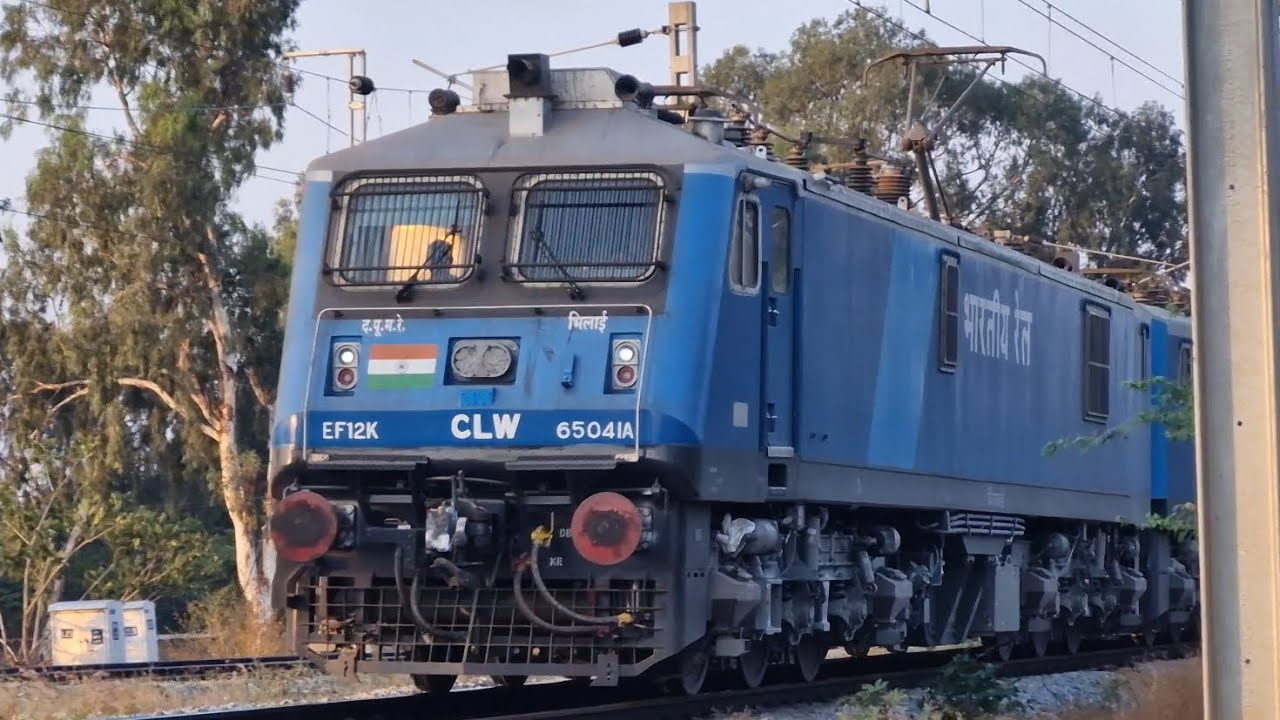 WAG9 New locomotive EF12K 65041A&B | Most powerful locomotive | INDIAN ...