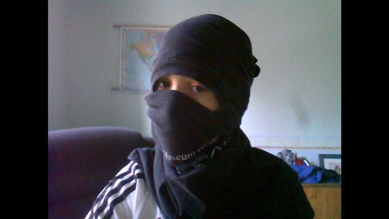 How to make ninja mask!!! - YouTube
