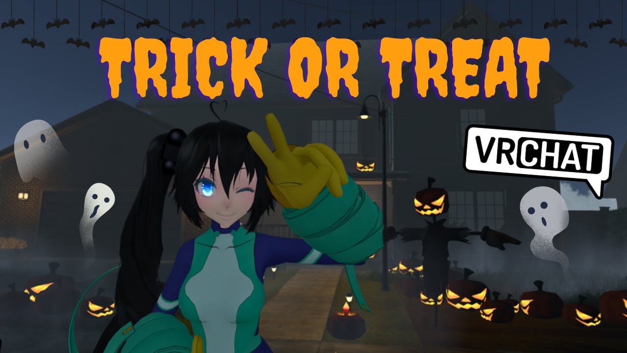 Creepy Neighbors, Candy, and Chaos | VRChat Trick or Treat Adventure ...