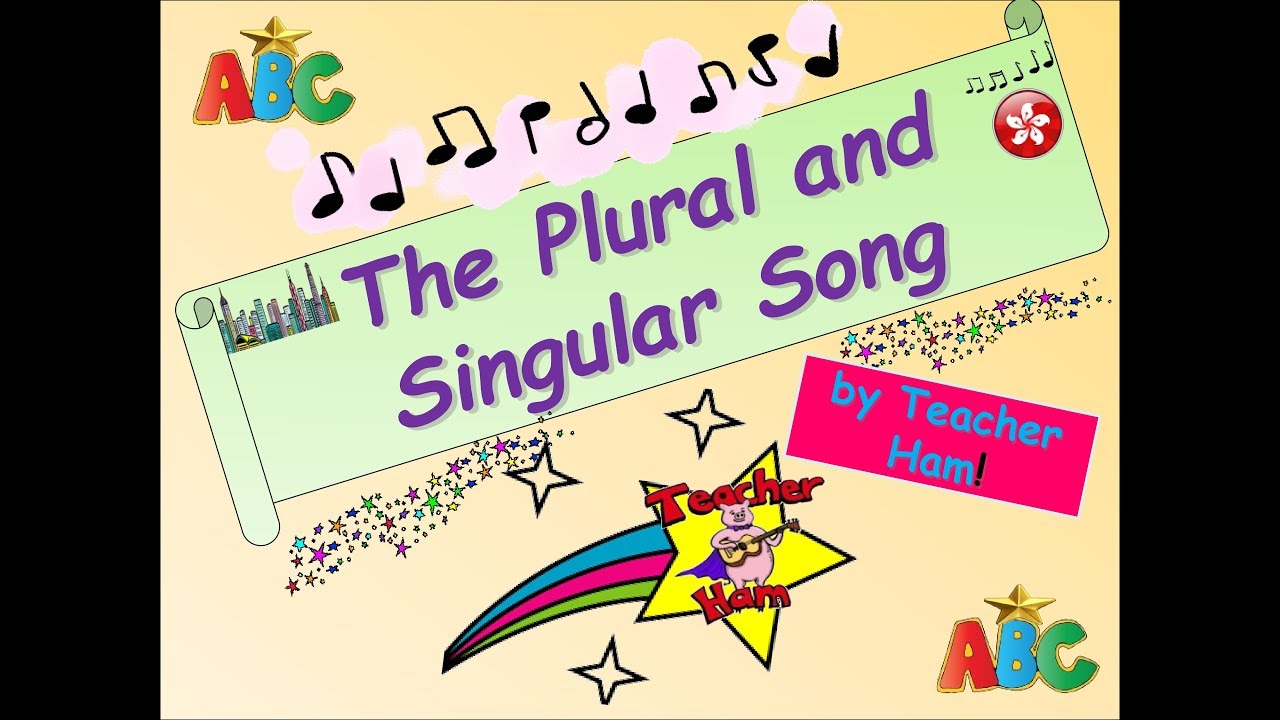 The Plural and Singular Song by Teacher Ham! - YouTube