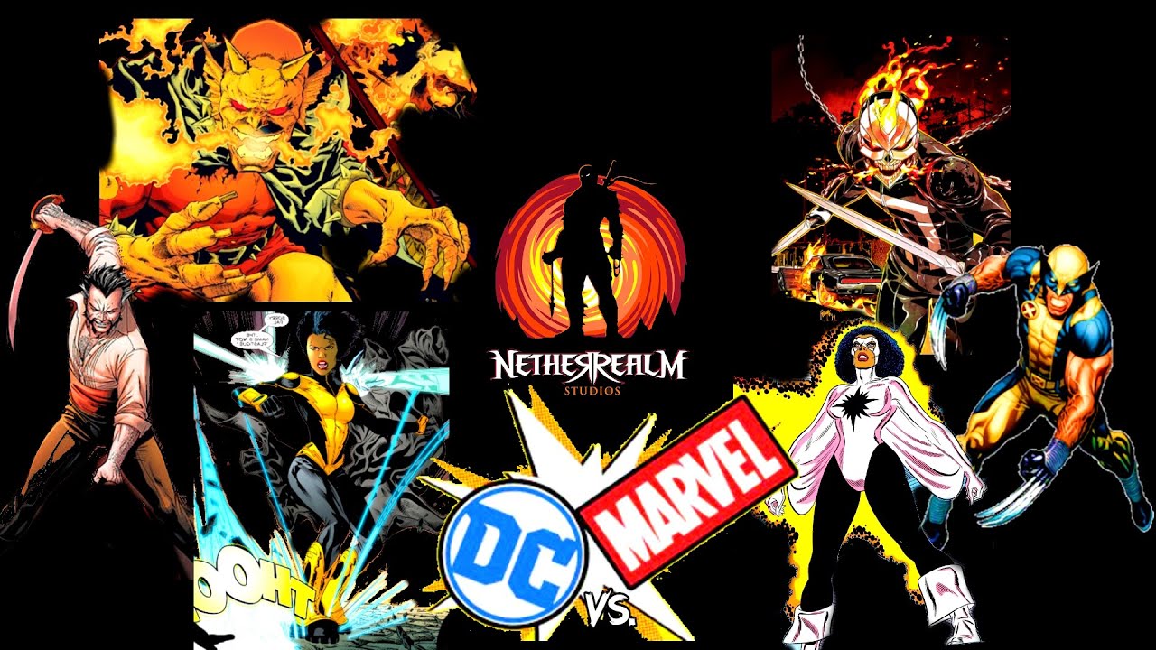 MARVEL vs. DC | Roster Wishlist - YouTube
