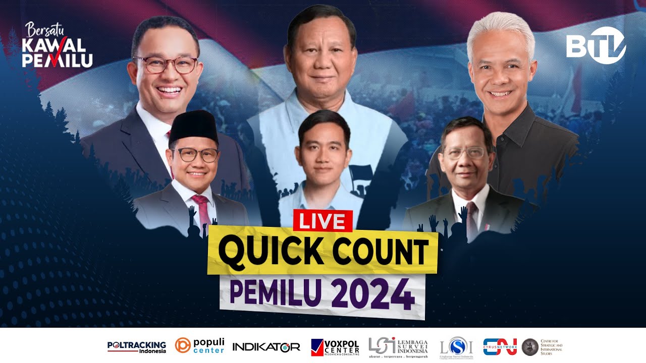 🔴LIVE | QUICK COUNT PEMILU 2024 - YouTube