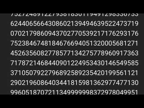 oh so you like maths? name every number in pi - YouTube