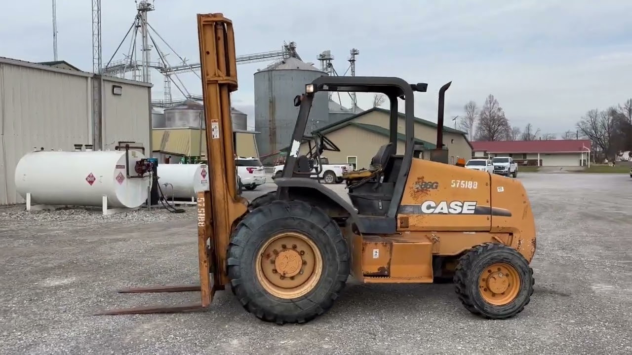 CASE 586G Forklift: Specs & Dimensions | AllMachines