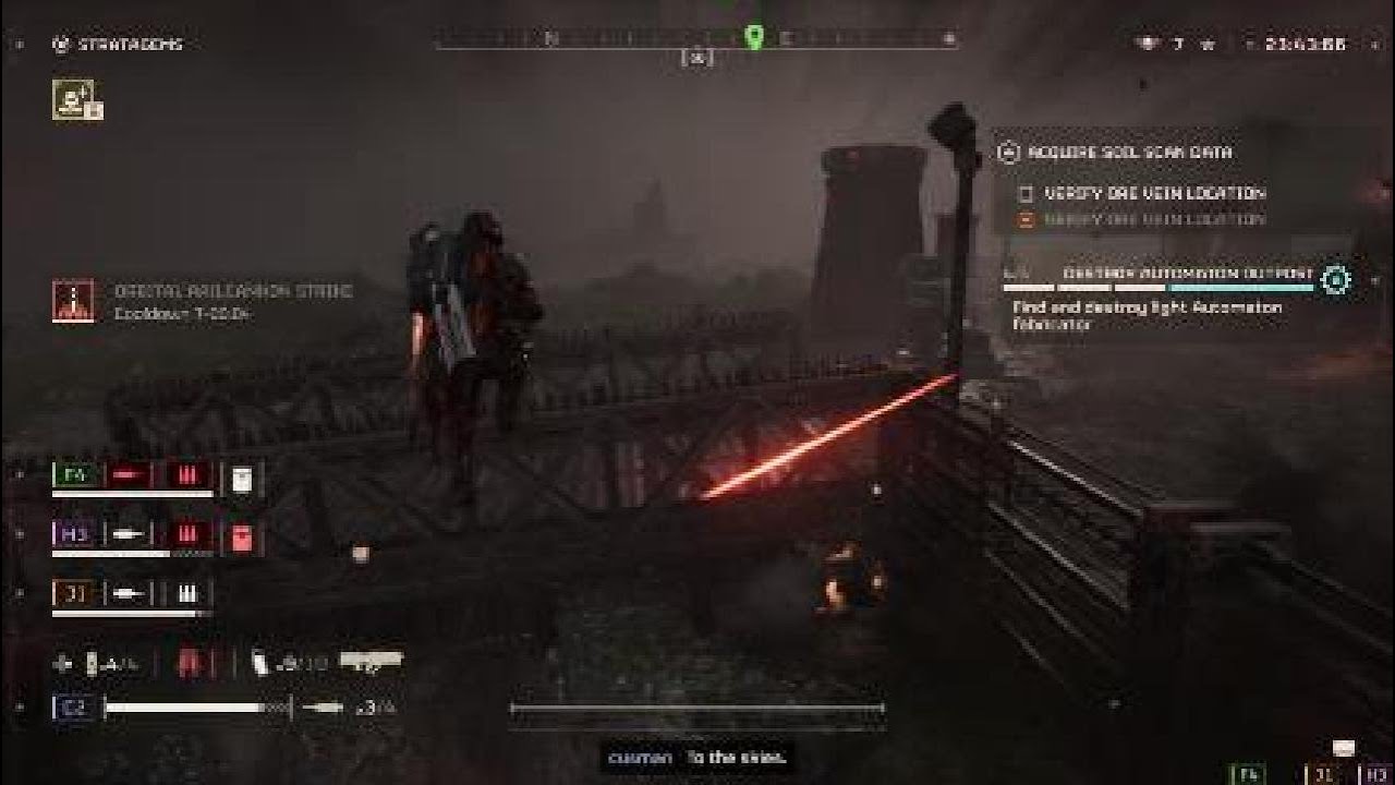 Helldivers 2 - Liberator Concussive vs Automatons - YouTube