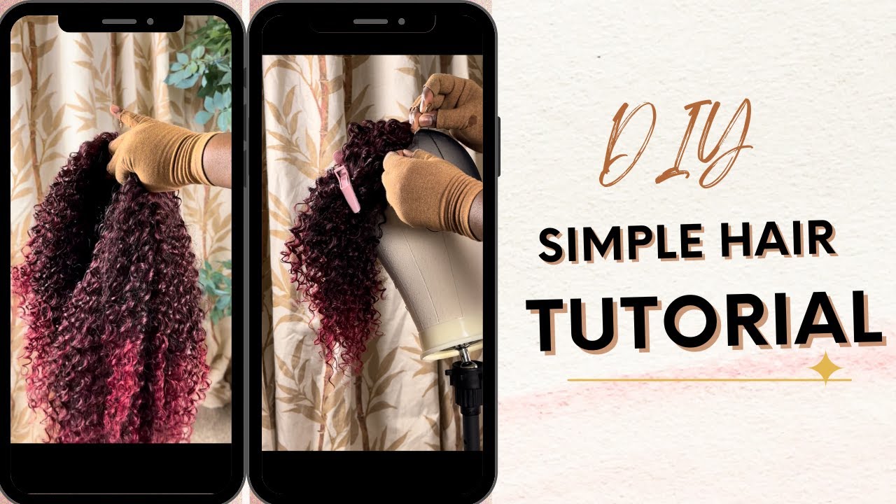 DIY Wigs Tutorial: Easy Steps - YouTube