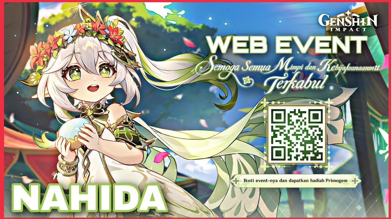 WEB EVENT NAHIDA | NAHIDA TRAILER JAPANESE,NAHIDA GAMEPLAY, NAHIDA TEASER JP - YouTube