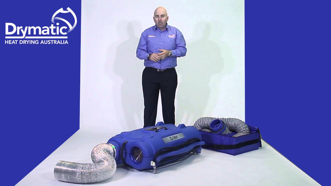 DBK Drymatic II Heat Drying Machine Tutorial - YouTube