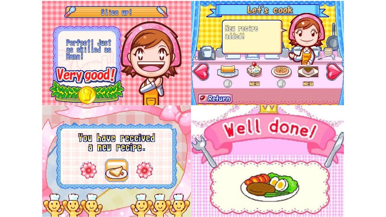 Cooking mama OST Nintendo DS 👩🏻‍🍳 ˖°🫧🥙˙ᵕ - YouTube