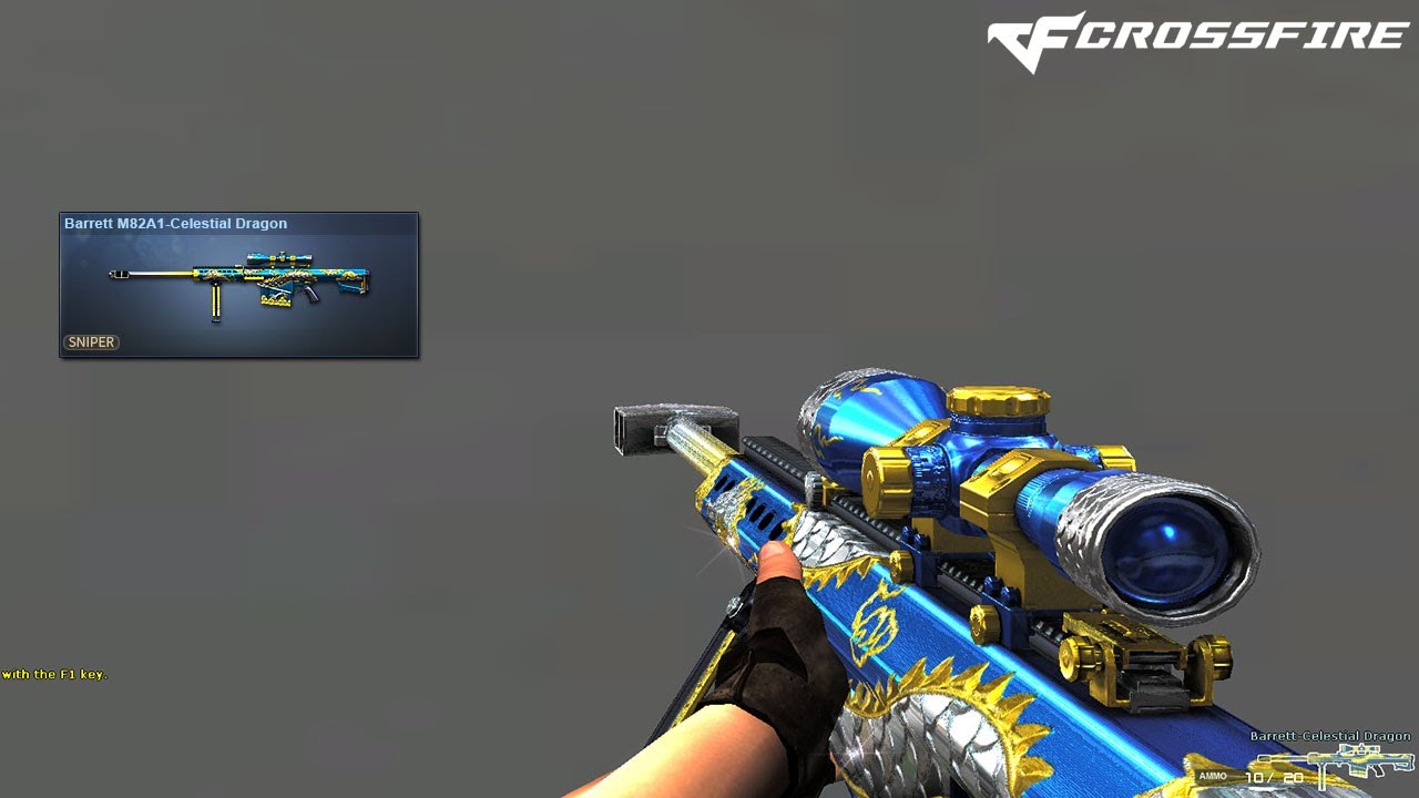 CF Preview | Barrett M82A1-Celestial Dragon - YouTube