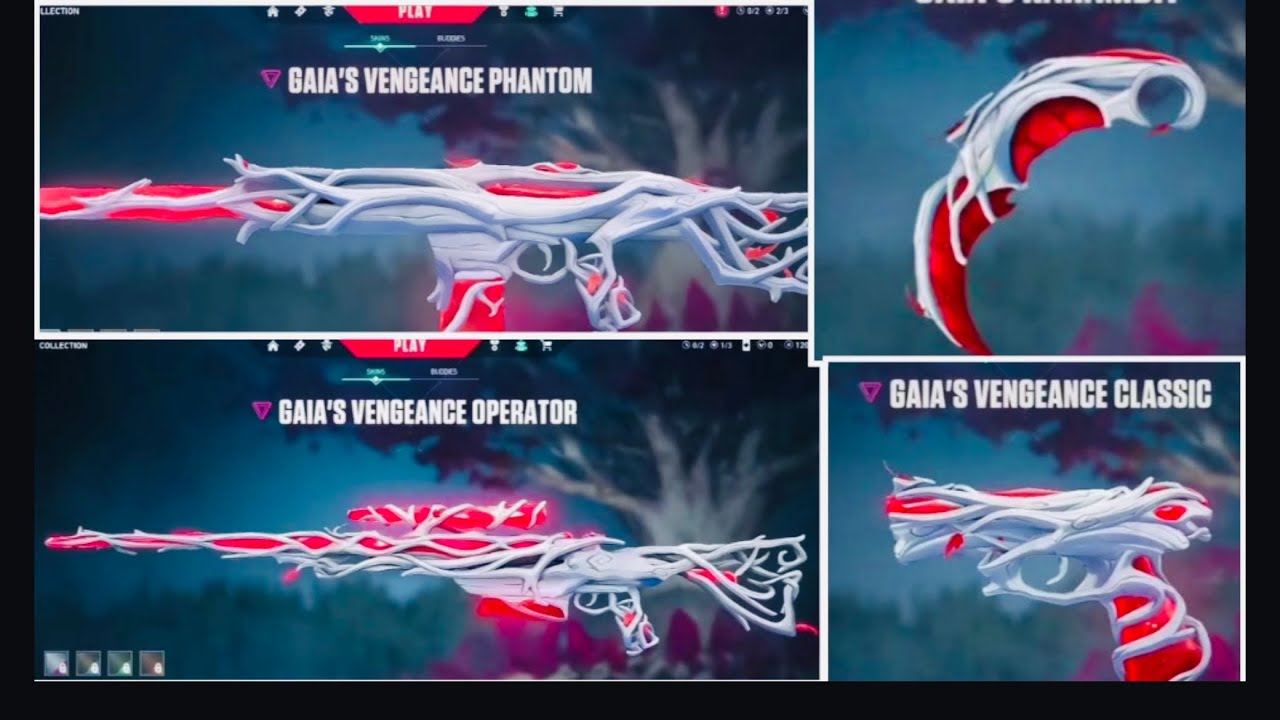 VALORANT NEW GAIA 2.0 COLLECTION LEAKED - YouTube